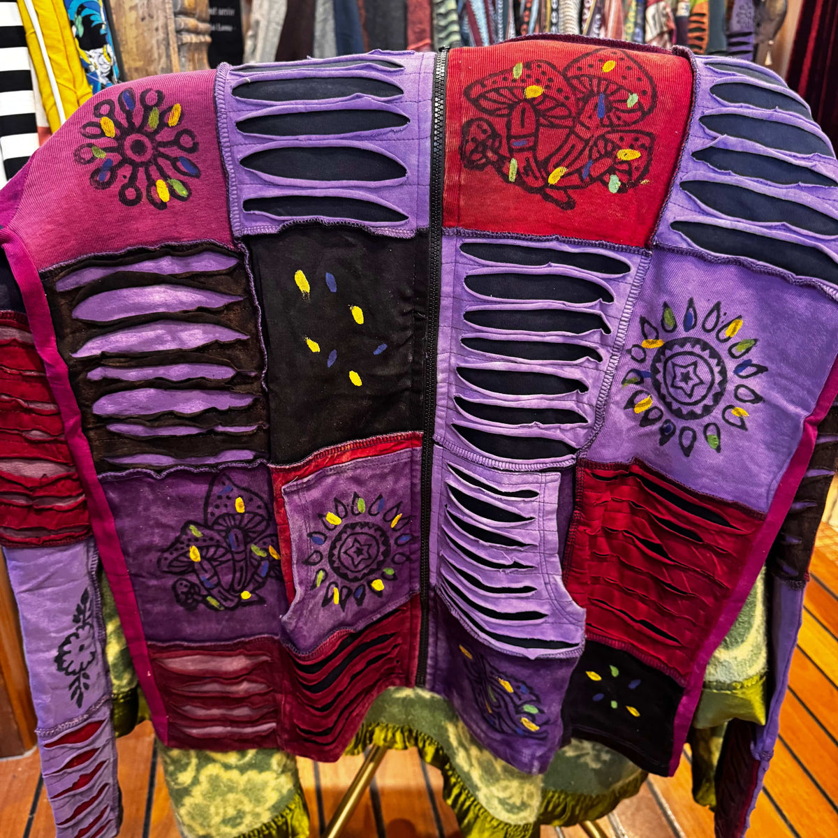 Razor Cut Cotton Hippie Festival Jacket – Kiki The Hippie Shop